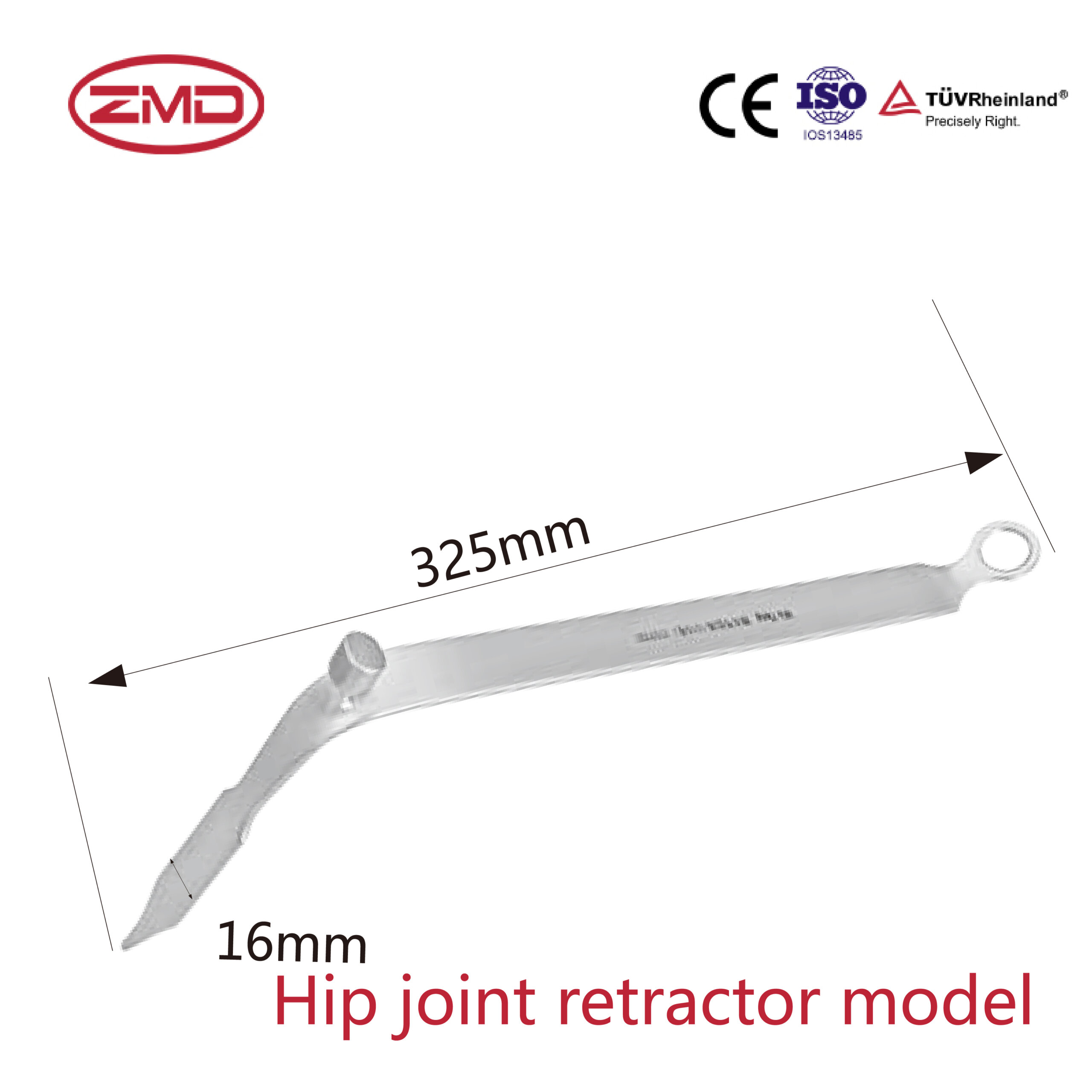 Hip joint retractor model - Pharmaceutical Company